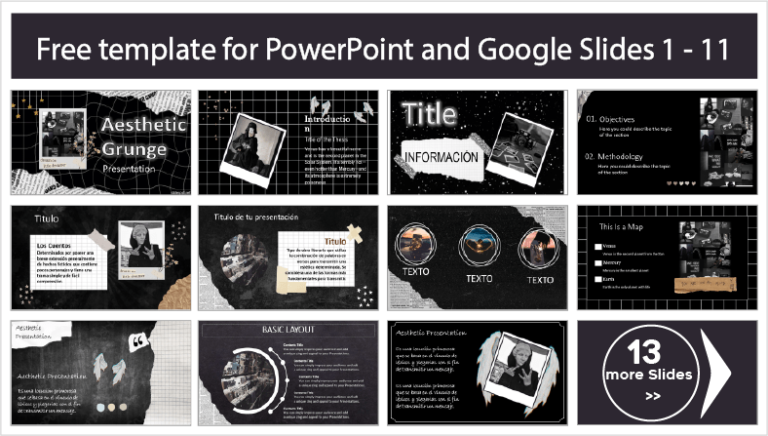 Aesthetic Grunge Template - PowerPoint Templates and Google Slides