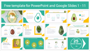 Avocado Template - PowerPoint Templates and Google Slides