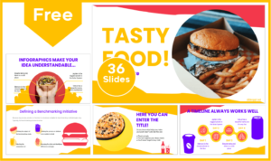 Junk Food Template - PowerPoint Templates and Google Slides