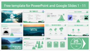 Natural Landscape Template - PowerPoint Templates and Google Slides