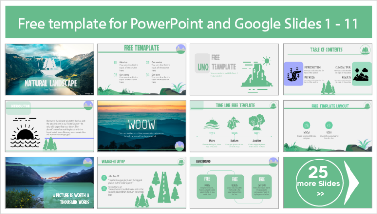 Natural Landscape Template - PowerPoint Templates and Google Slides