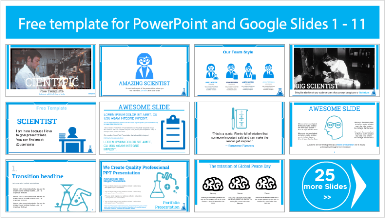 Scientist Template - PowerPoint Templates and Google Slides