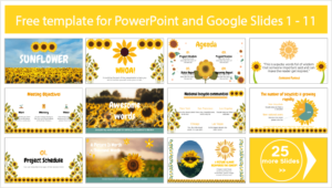 Sunflowers Template - PowerPoint Templates and Google Slides