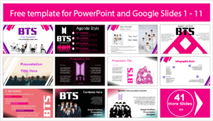 BTS Modern Template - PowerPoint Templates and Google Slides