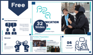 Communication Sciences Template - PowerPoint Templates and Google Slides