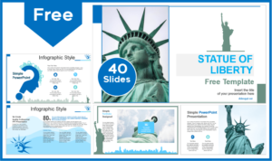 Statue of Liberty Template - PowerPoint Templates and Google Slides