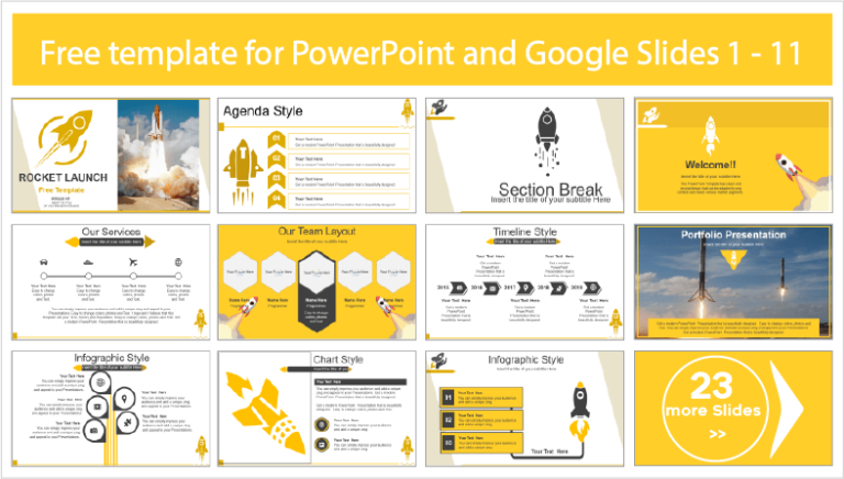 Rocket Launch Template - PowerPoint Templates and Google Slides