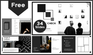 Black Frame Style Template - PowerPoint Templates and Google Slides