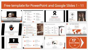 Death Penalty Template - PowerPoint Templates and Google Slides
