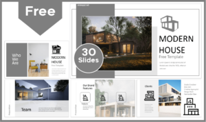 Modern House Template - PowerPoint Templates and Google Slides