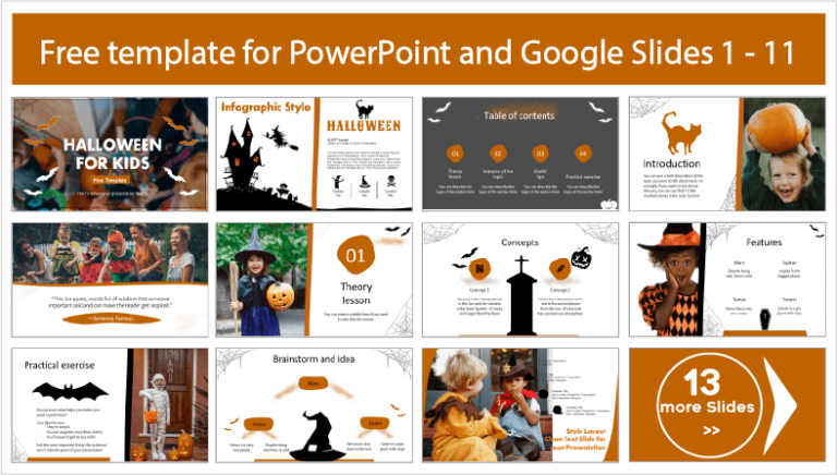 Kids Halloween Template - PowerPoint Templates and Google Slides