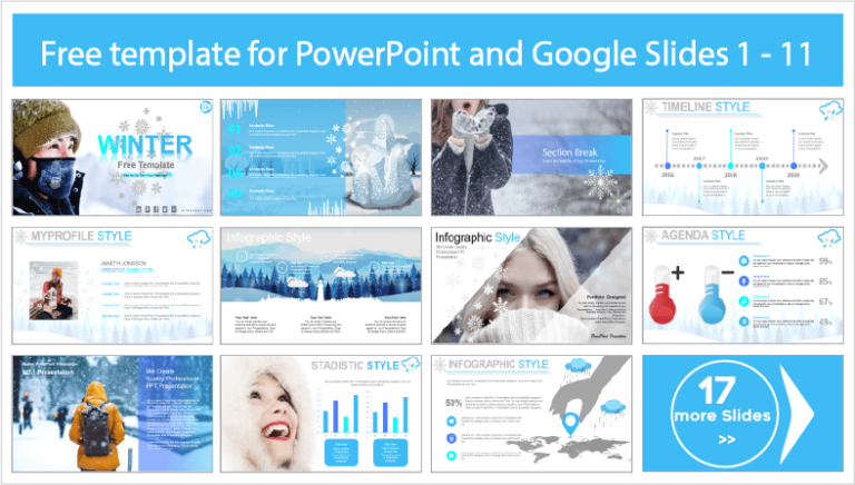 Winter Template - PowerPoint Templates and Google Slides
