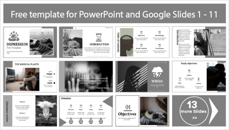 Depression Template - PowerPoint Templates and Google Slides