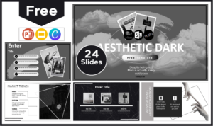 Aesthetic Dark Template - PowerPoint Templates and Google Slides
