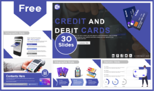Credit and Debit Card Template - PowerPoint Templates and Google Slides