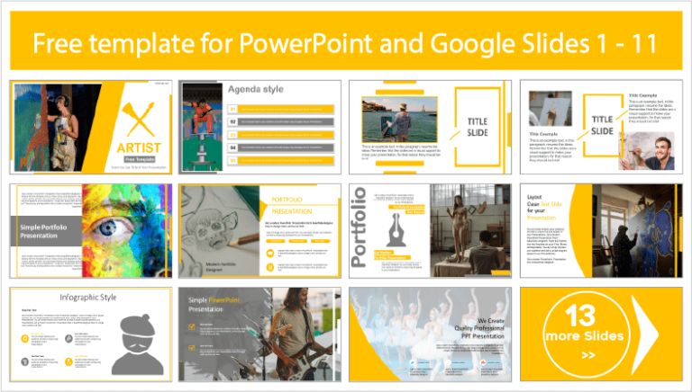 Artists Template - PowerPoint Templates and Google Slides