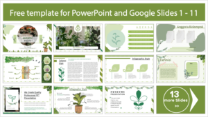 Aesthetic Plants Template - PowerPoint Templates and Google Slides