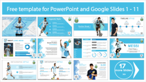 Lionel Messi Template - PowerPoint Templates and Google Slides