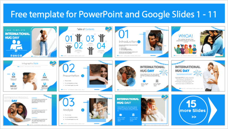International Hug Day Template - PowerPoint Templates and Google Slides