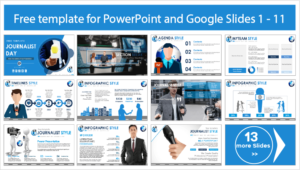 Journalist's Day Template - PowerPoint Templates and Google Slides