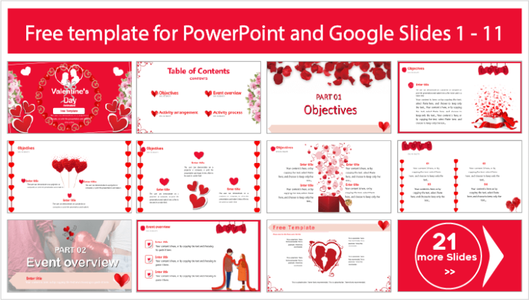 Valentine's Day animated Template - PowerPoint Templates and Google Slides