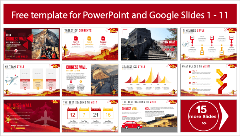Great Wall of China Template - PowerPoint Templates and Google Slides