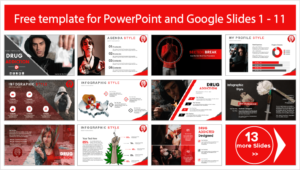 Drug Addiction Template - PowerPoint Templates and Google Slides