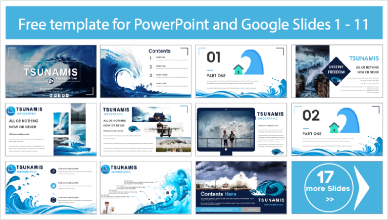 Tsunami Template - PowerPoint Templates and Google Slides