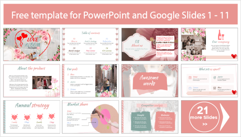 Love Album Template - PowerPoint Templates and Google Slides