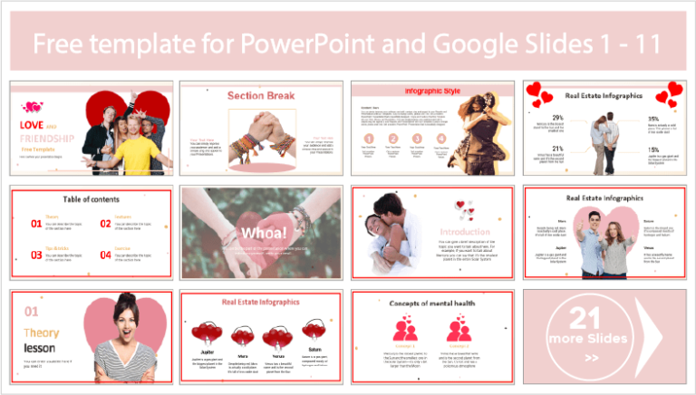 Love and Friendship Template - PowerPoint Templates and Google Slides