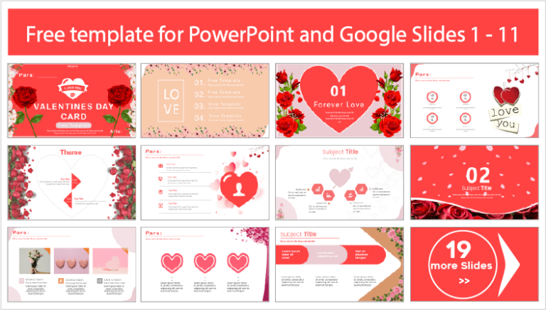 Valentine's Day Card Template - PowerPoint Templates and Google Slides