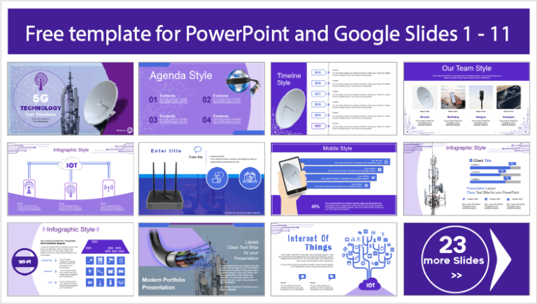 5G Technology Template - PowerPoint Templates and Google Slides