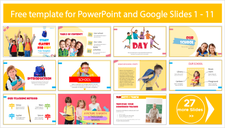 Children's Back to School Template - PowerPoint Templates and Google Slides