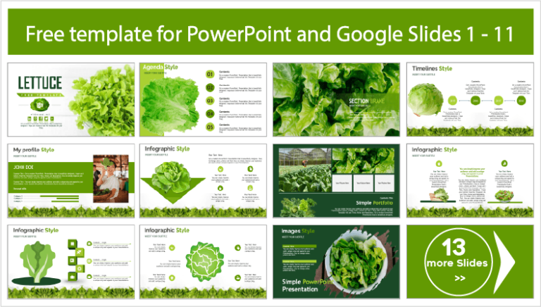 Lettuce Template - PowerPoint Templates and Google Slides