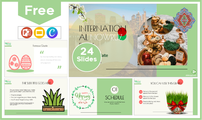 Plantilla del Día Internacional del Nowruz - Plantillas para PowerPoint y Google Slides