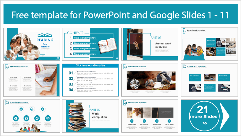 Modèle de lecture - Modèles pour PowerPoint et Google Slides