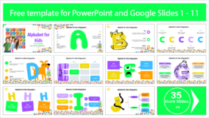 Children's Alphabet Template - PowerPoint Templates and Google Slides