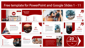 Friendship Template - PowerPoint Templates and Google Slides