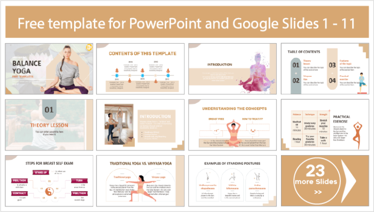Balance and Yoga Template - PowerPoint Templates and Google Slides