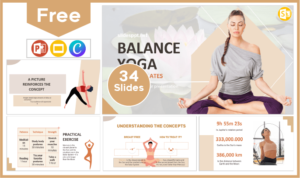 Balance and Yoga Template - PowerPoint Templates and Google Slides