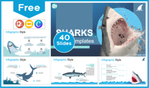 Sharks Template - PowerPoint Templates and Google Slides