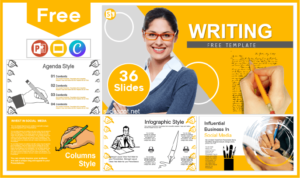 Writing Template - PowerPoint Templates and Google Slides