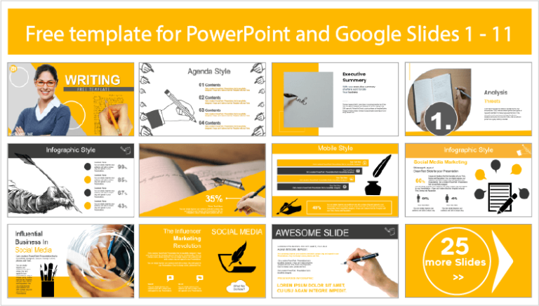 Writing Template - PowerPoint Templates and Google Slides