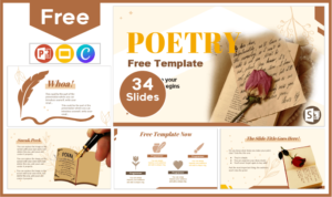 Poetry Template - PowerPoint Templates and Google Slides