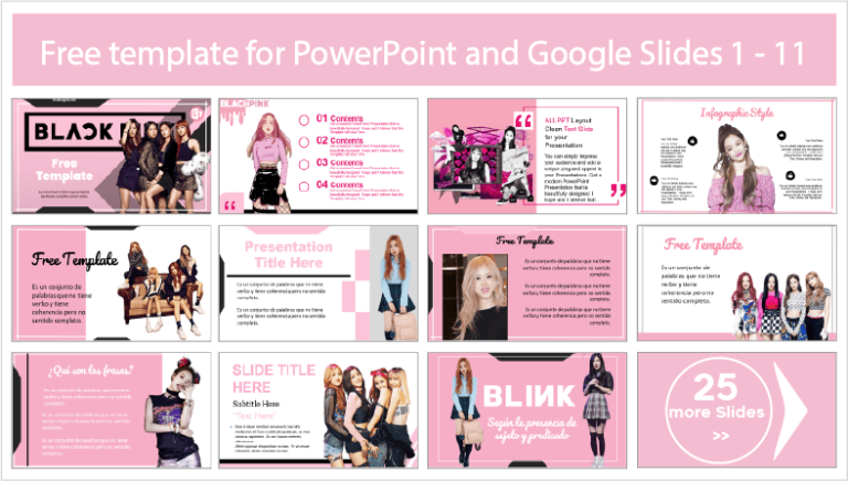 Blackpink Template - PowerPoint Templates and Google Slides