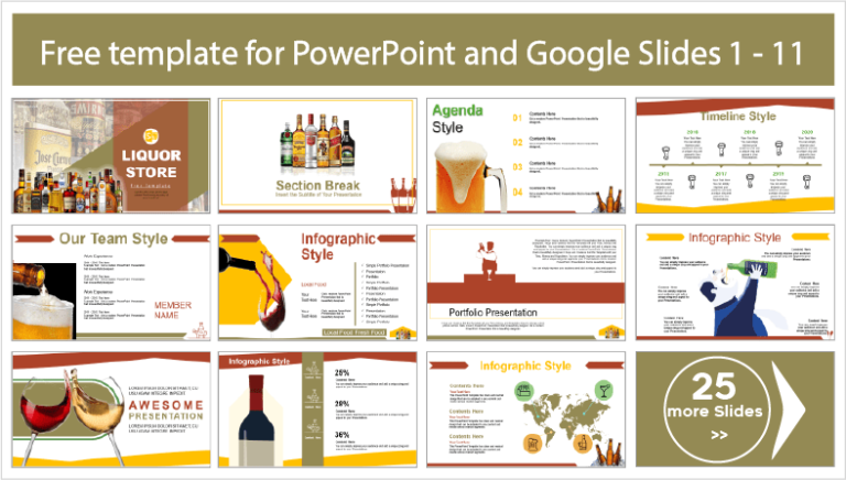 Liquor Store Template - PowerPoint Templates and Google Slides