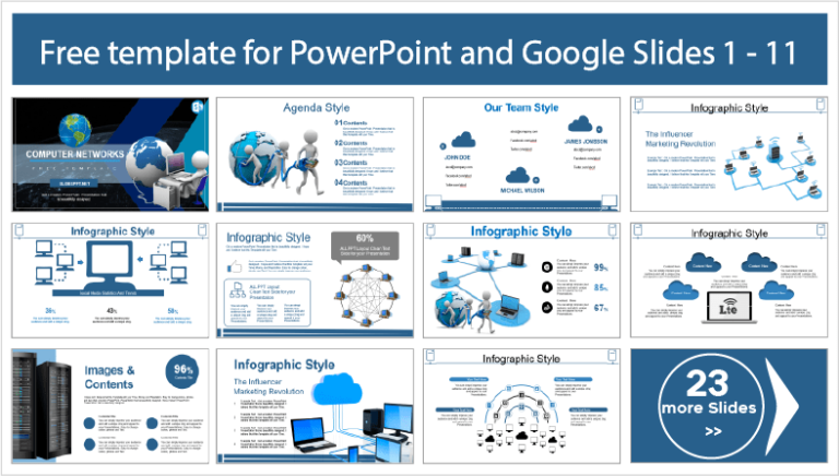 Computer Networking Template - PowerPoint Templates and Google Slides