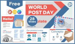 World Post Day Template - PowerPoint Templates and Google Slides