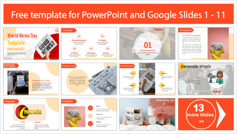 World News Day Template - PowerPoint Templates and Google Slides