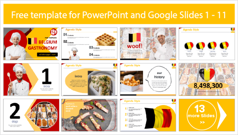 Belgium Gastronomy Template - PowerPoint Templates and Google Slides